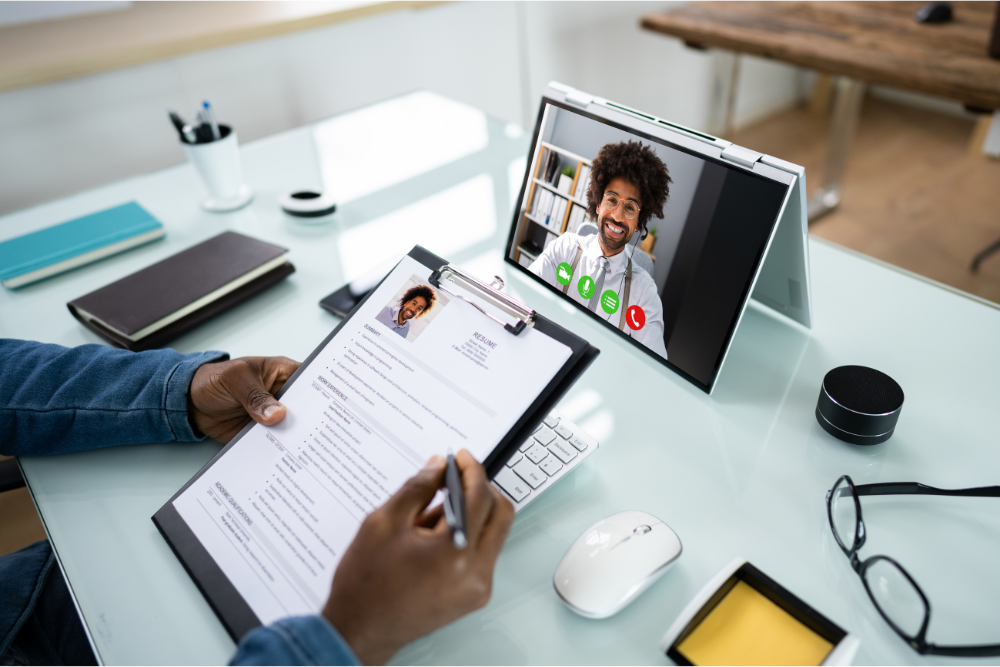 Tips to make a lasting impression in a video interview